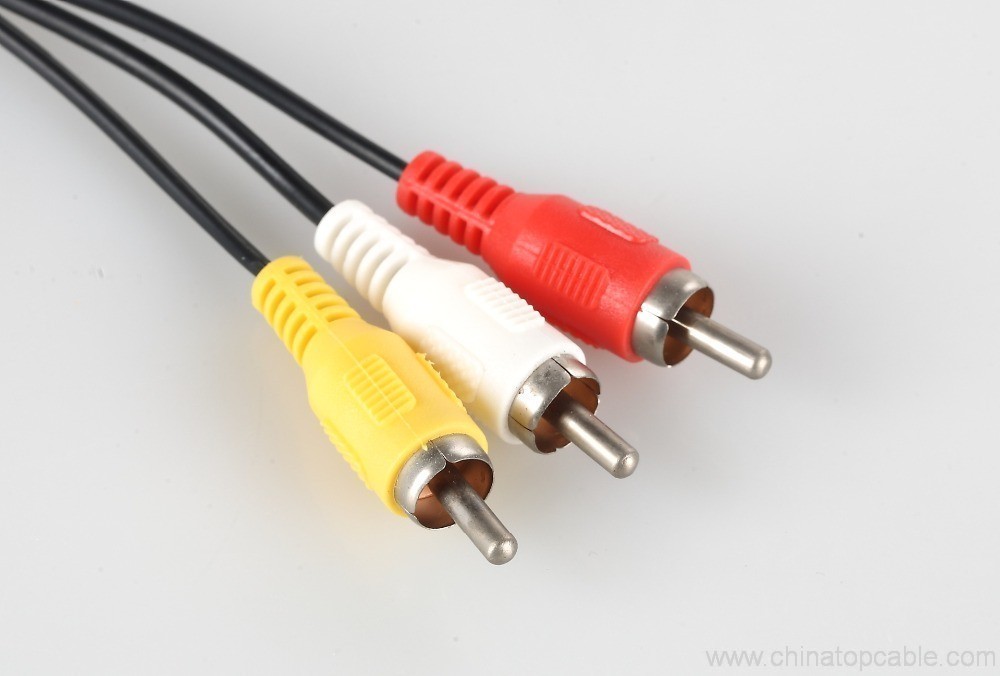 3 RCA Cable to 3 RCA Cable Male to Male AV audio Cable - Hengye Cable ...