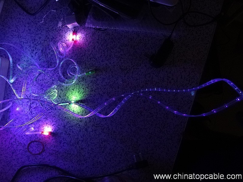 Micro USB Cable With LED Light - Hengye Cable Factory Store