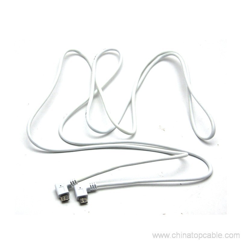 90 degree right angle micro usb data cable - Hengye Cable Factory Store