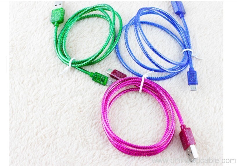 Reflective USB Data Line For iPhone and android - Hengye Cable Factory ...