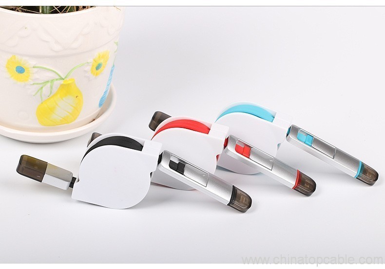 2 in 1 Retractable USB Cable - Hengye Cable Factory Store