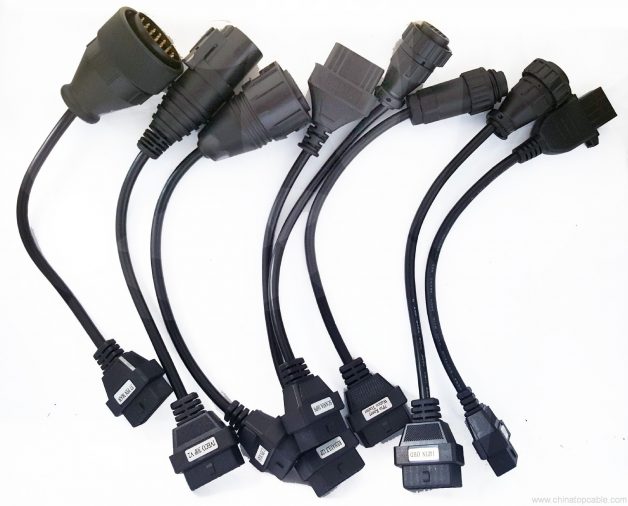 8 in 1 Trucks OBD2 cables kits for 150e tcs cdp - Hengye Cable Factory ...