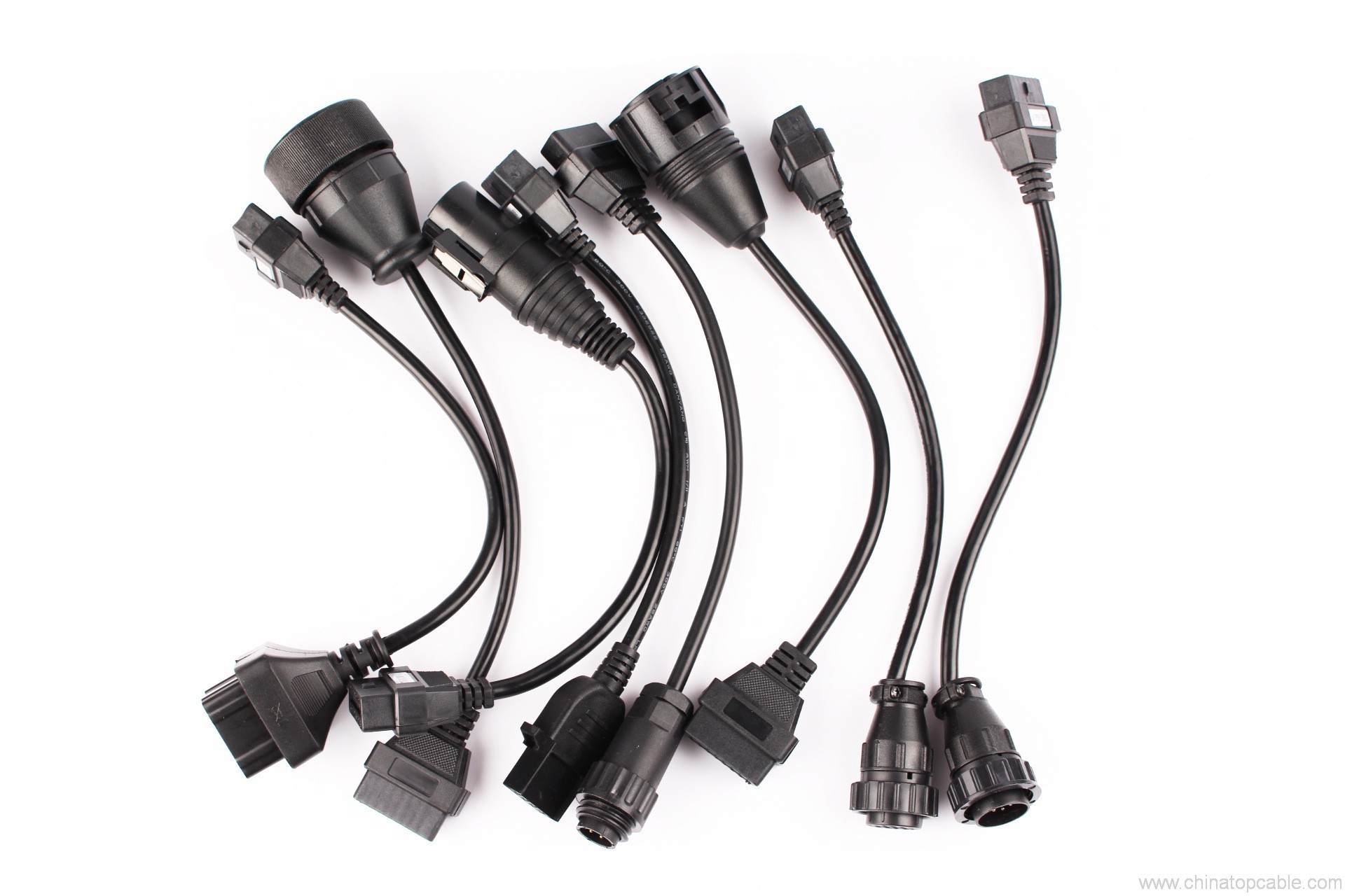8 in 1 Trucks OBD2 cables kits for 150e tcs cdp - Hengye Cable Factory ...