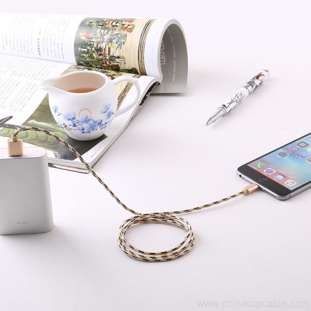 Nylon Knit USB Cable For IPhone - Hengye Cable Factory Store