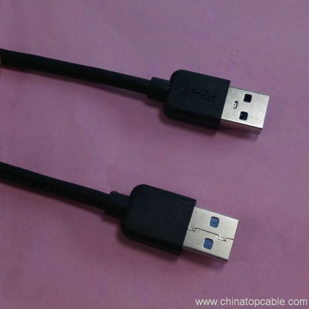 USB 3.0 cable printer cable USB3.0 AM to AM data cable 0.6m - Hengye ...