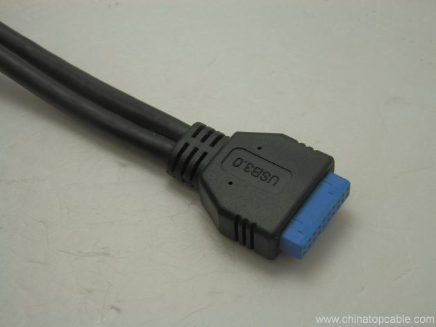 20PF IDC USB3.0 กับ USB 3.0 สาย F - ร้านค้าโรงงานสาย Hengye