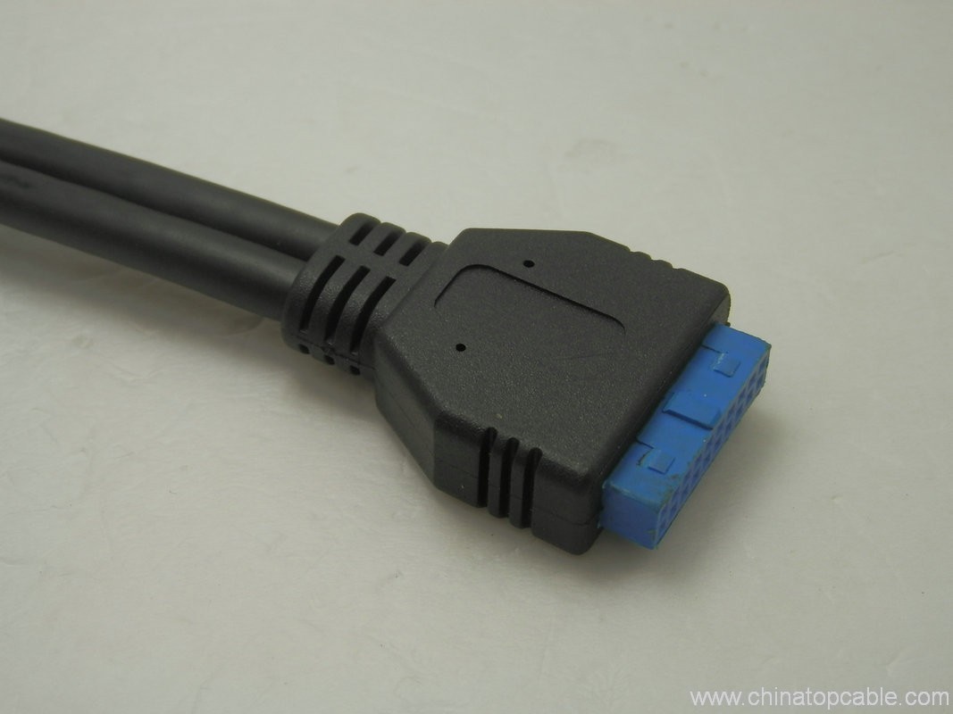 USB3.0 IDC 20PF TO USB 3.0 F Cable - Hengye Cable Factory Store