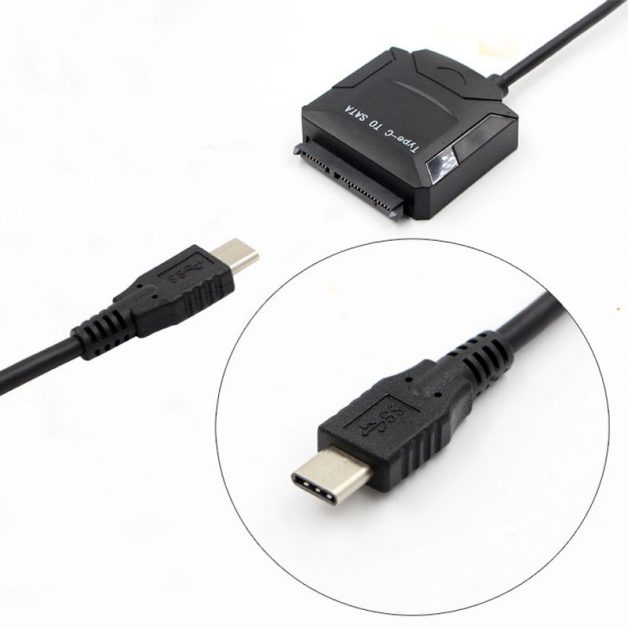 USB Type-C to SATA 2.5 3.5 SSD HDD Adapter Cable - Hengye Cable Factory ...