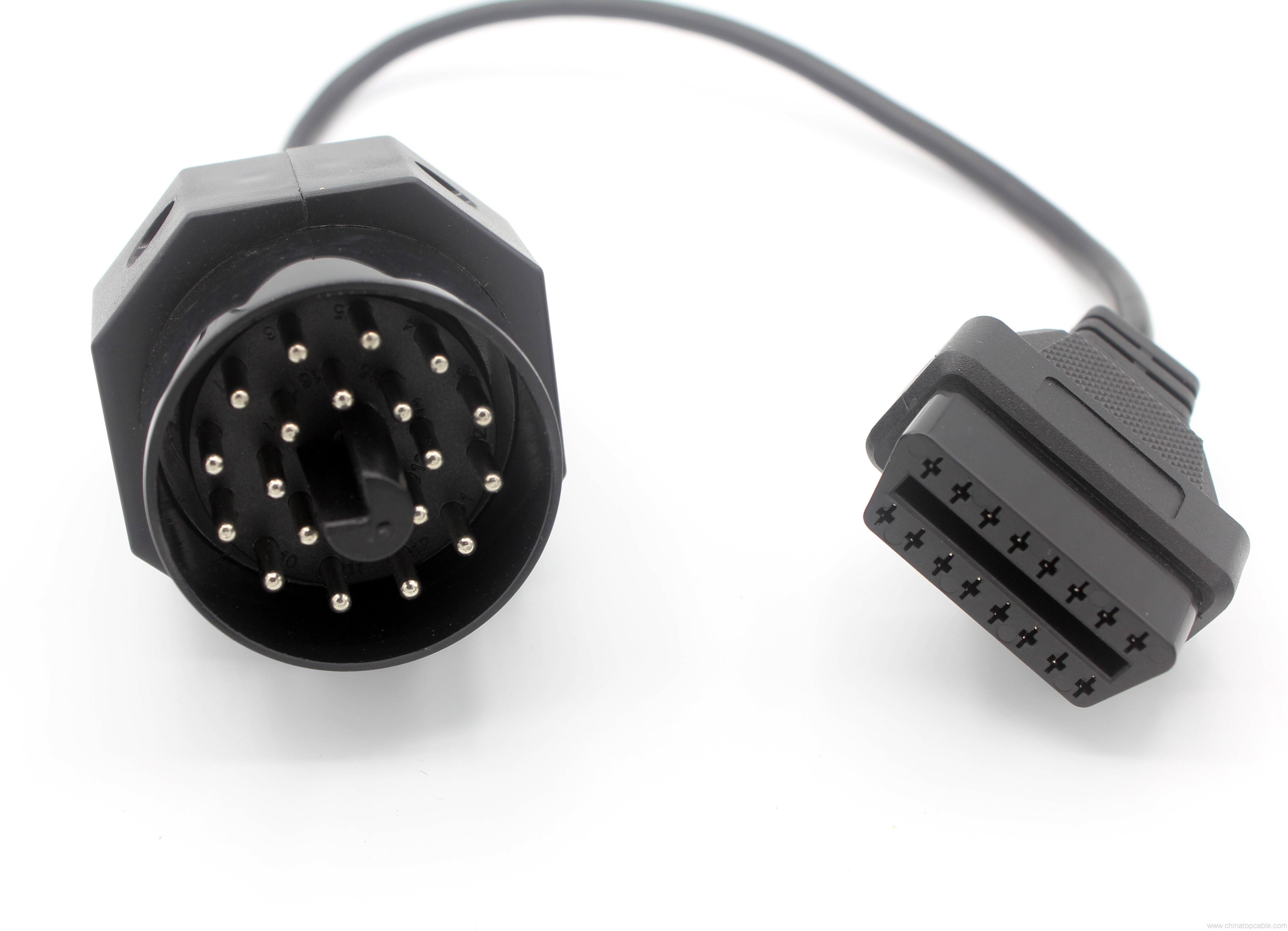 20 Pin to OBD2 Female 16 Pin Connector Adapter Cable for BMW - Hengye ...