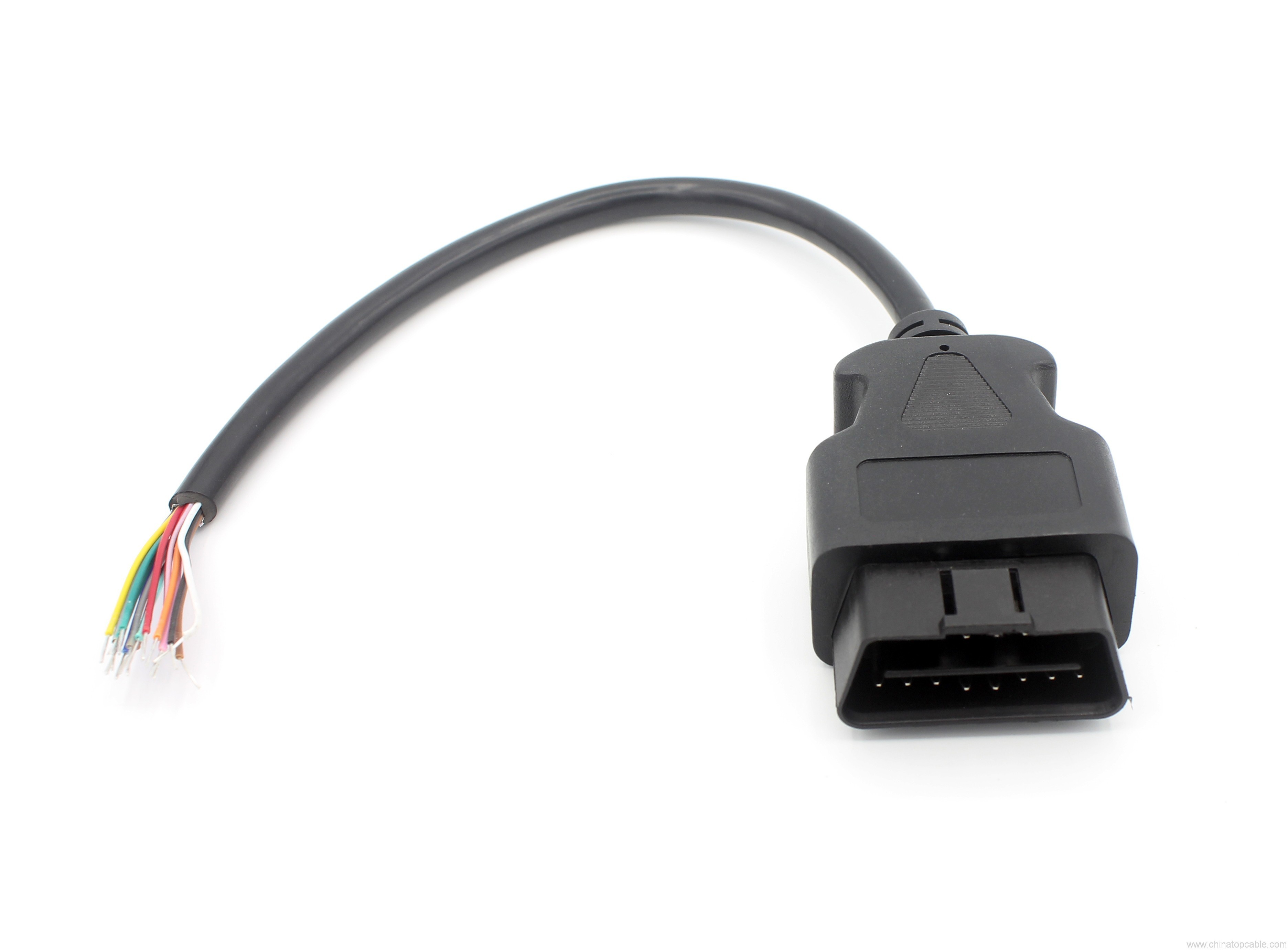 Auto Car Diagnostic Cable OBD2 OBD-II OBDII 16 Pin Male TO End Open 0 ...