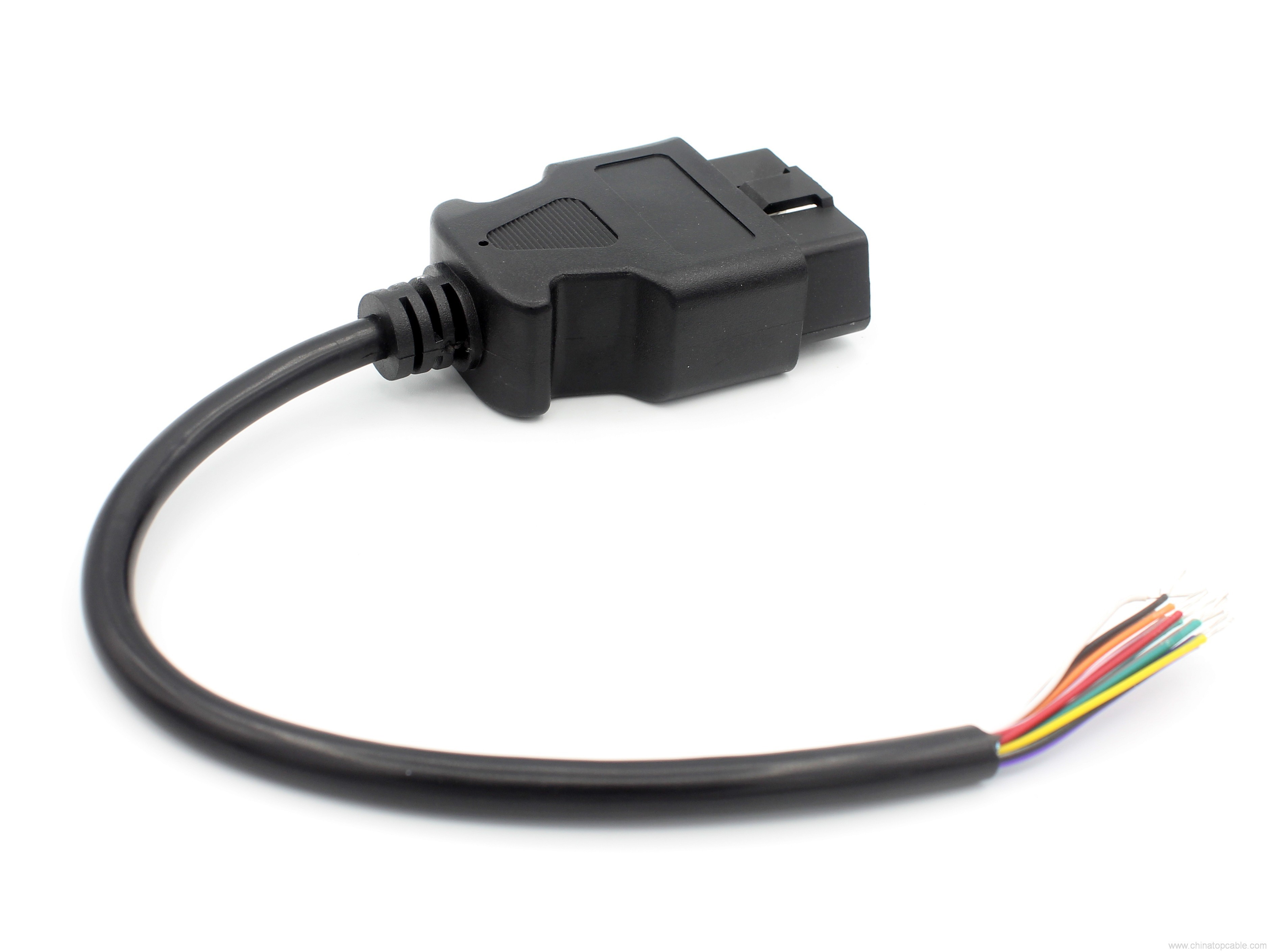 Auto Car Diagnostic Cable OBD2 OBD-II OBDII 16 Pin Male TO End Open 0 ...