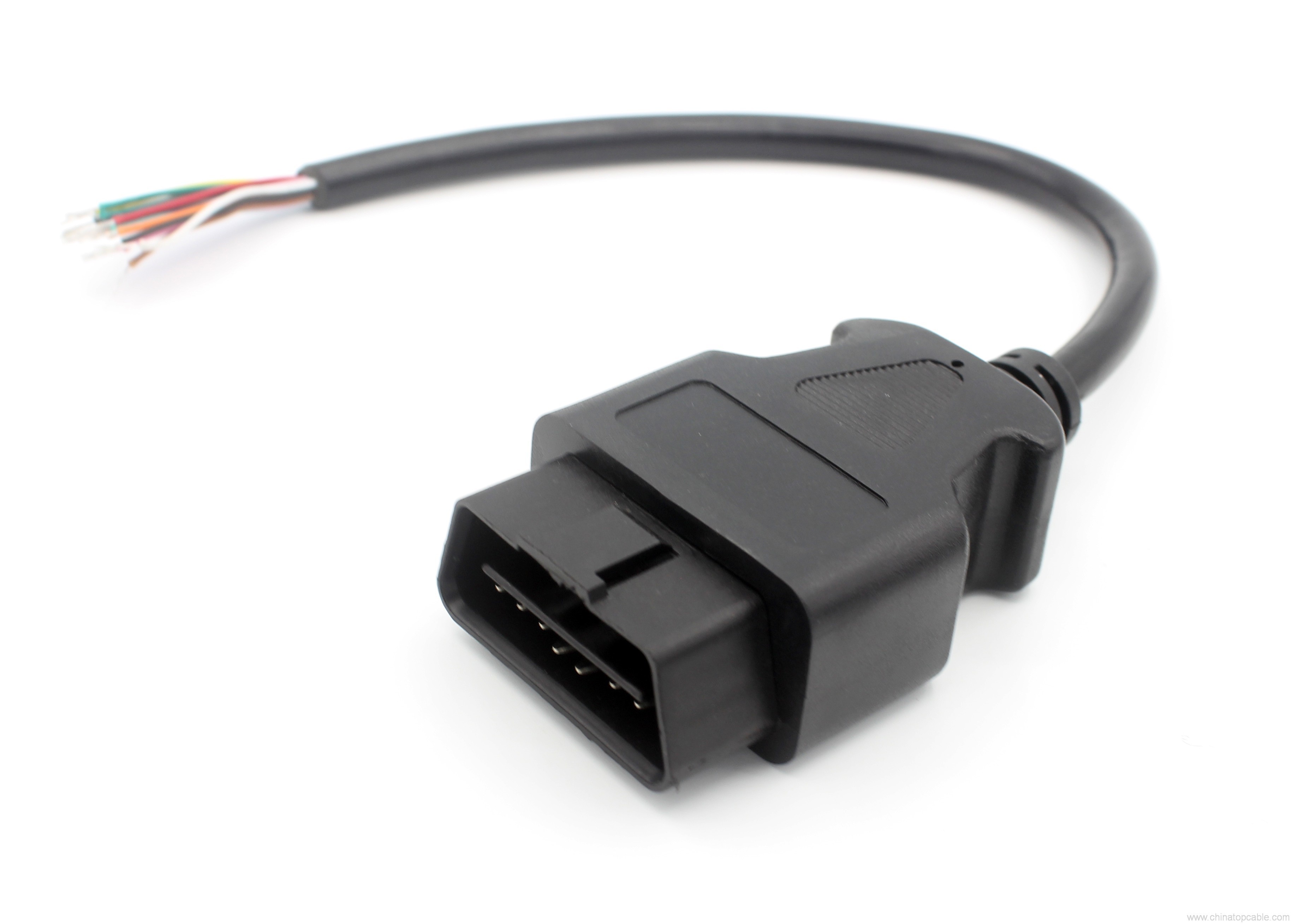 Auto Car Diagnostic Cable OBD2 OBD-II OBDII 16 Pin Male TO End Open 0 ...