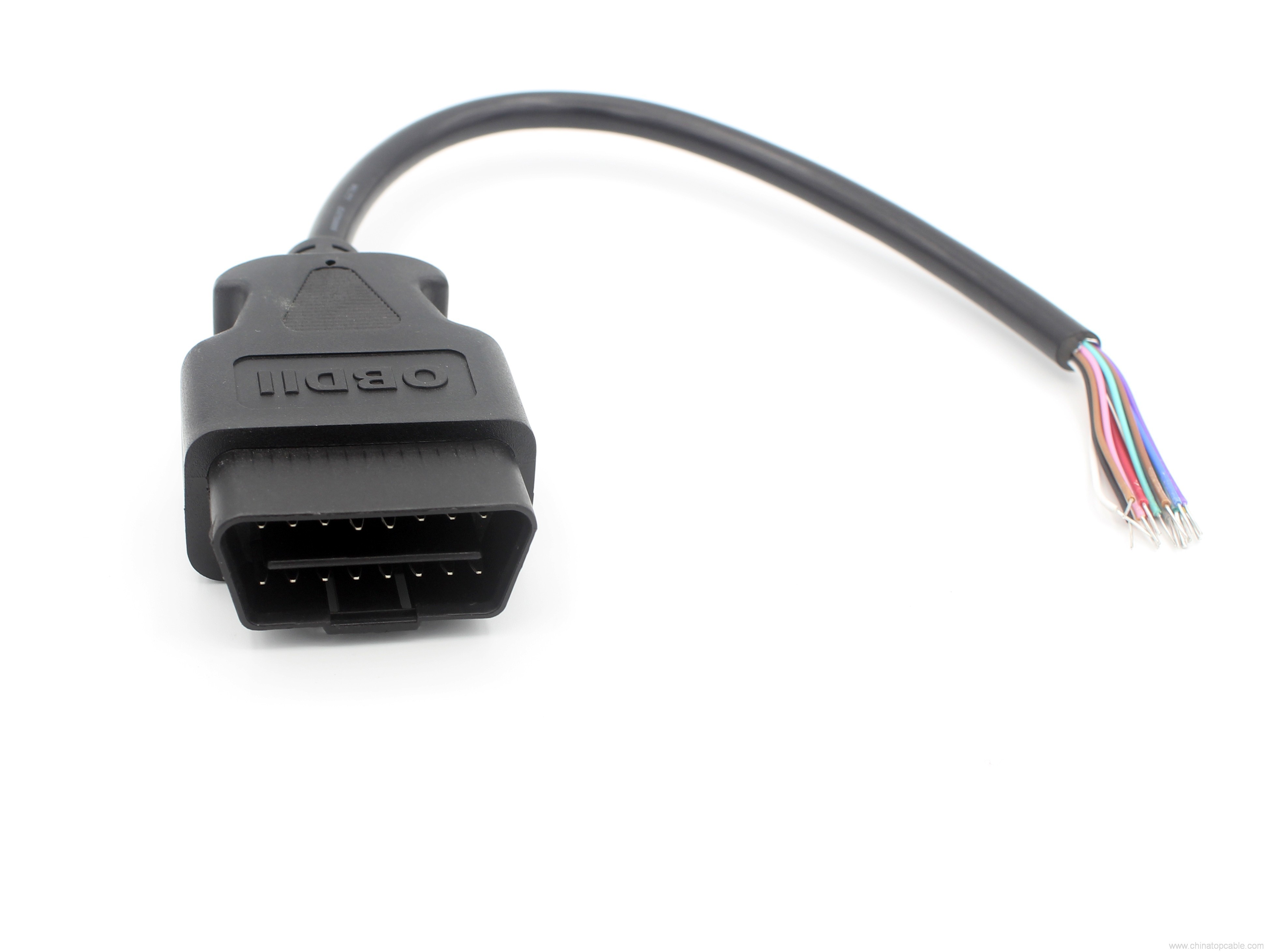 Auto Car Diagnostic Cable OBD2 OBD-II OBDII 16 Pin Male TO End Open 0 ...