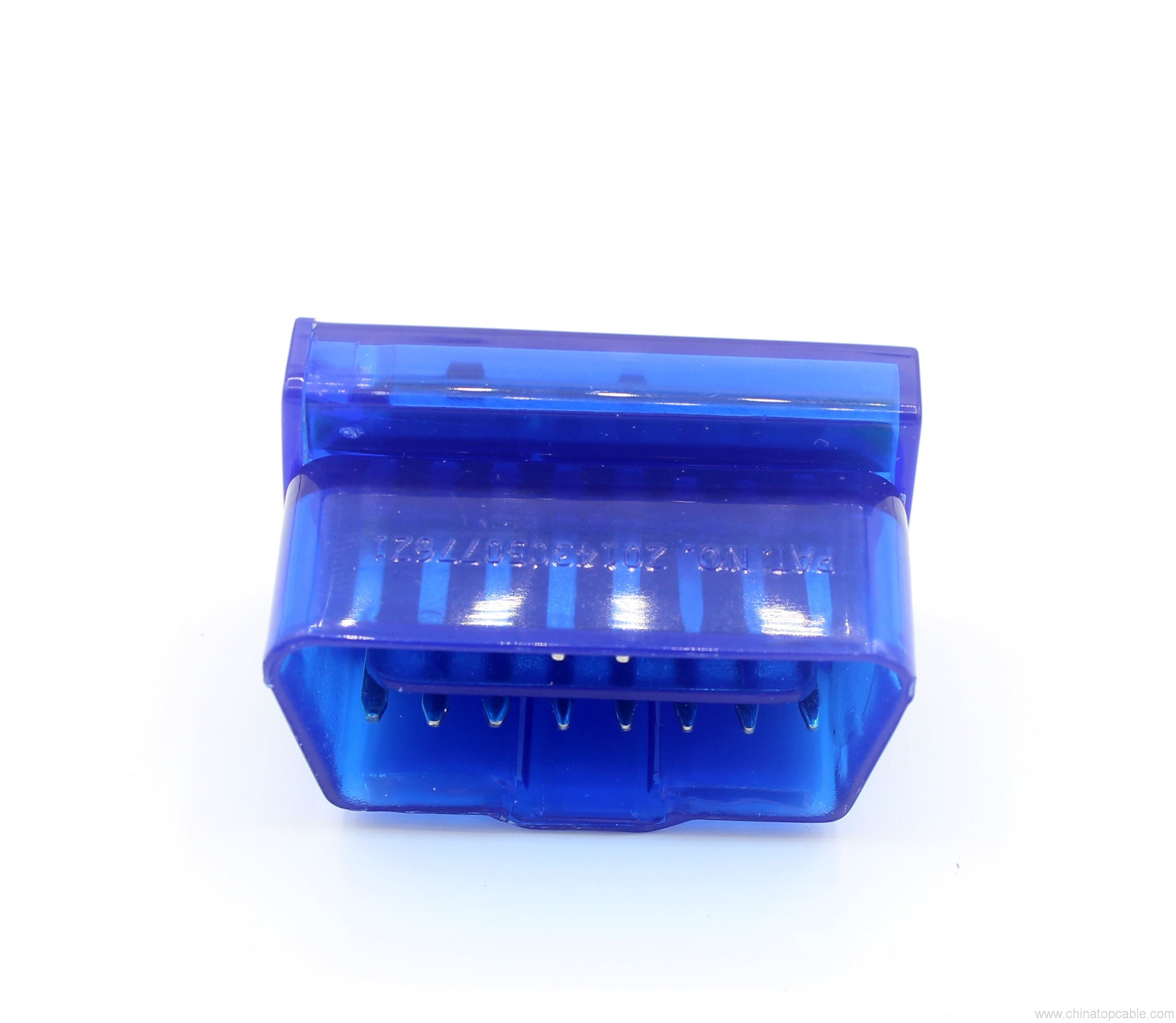 Bluetooth Mini Dome Standard Blue OBD2 OBD-II Diagnostic Interface ...