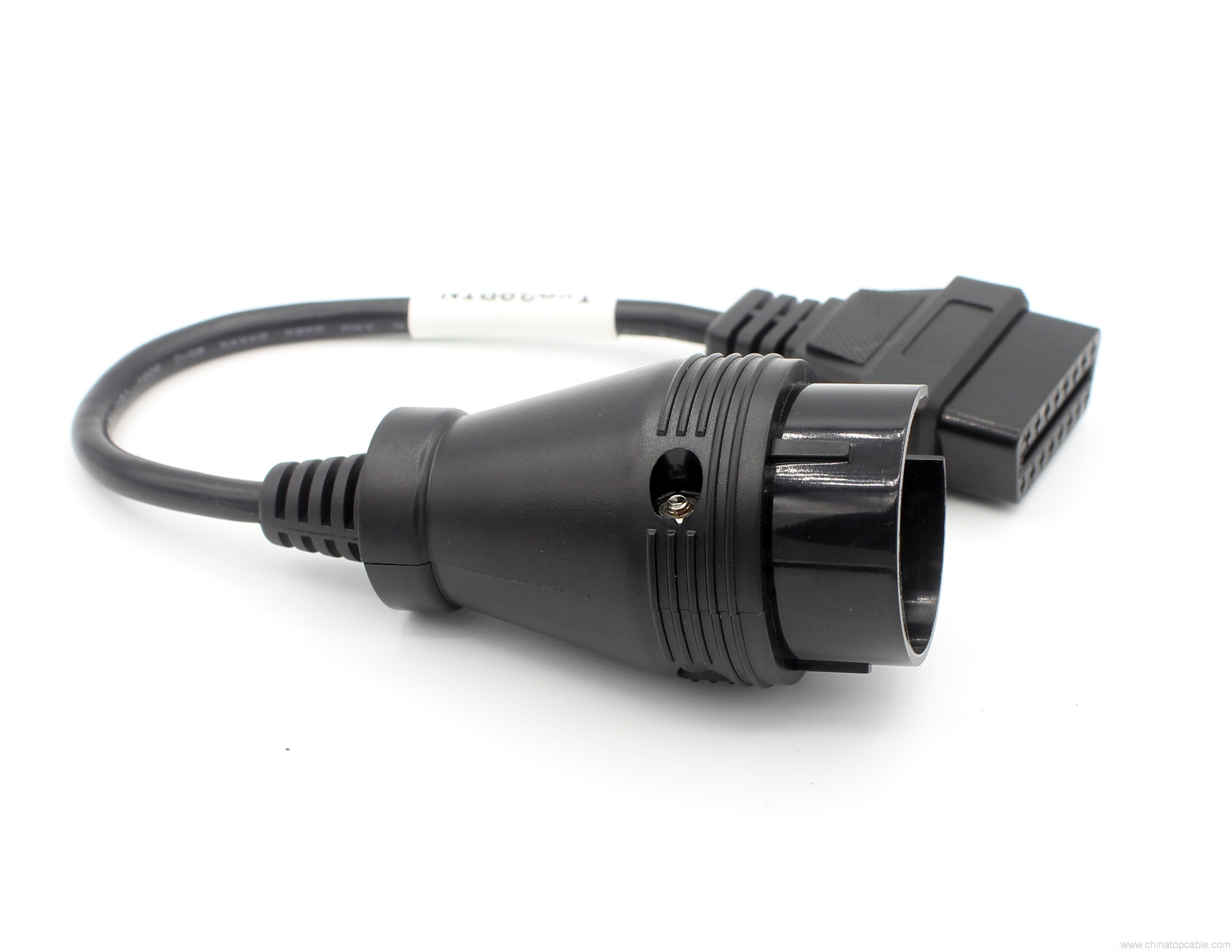 Car Interface To 16 Pin OBD2 OBDII Diagnostic Adapter Connector Cable ...