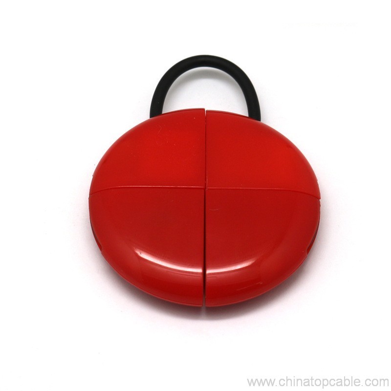 Round Mini Bean 3 in 1 Multi Function USB Data Cables - Hengye Cable ...