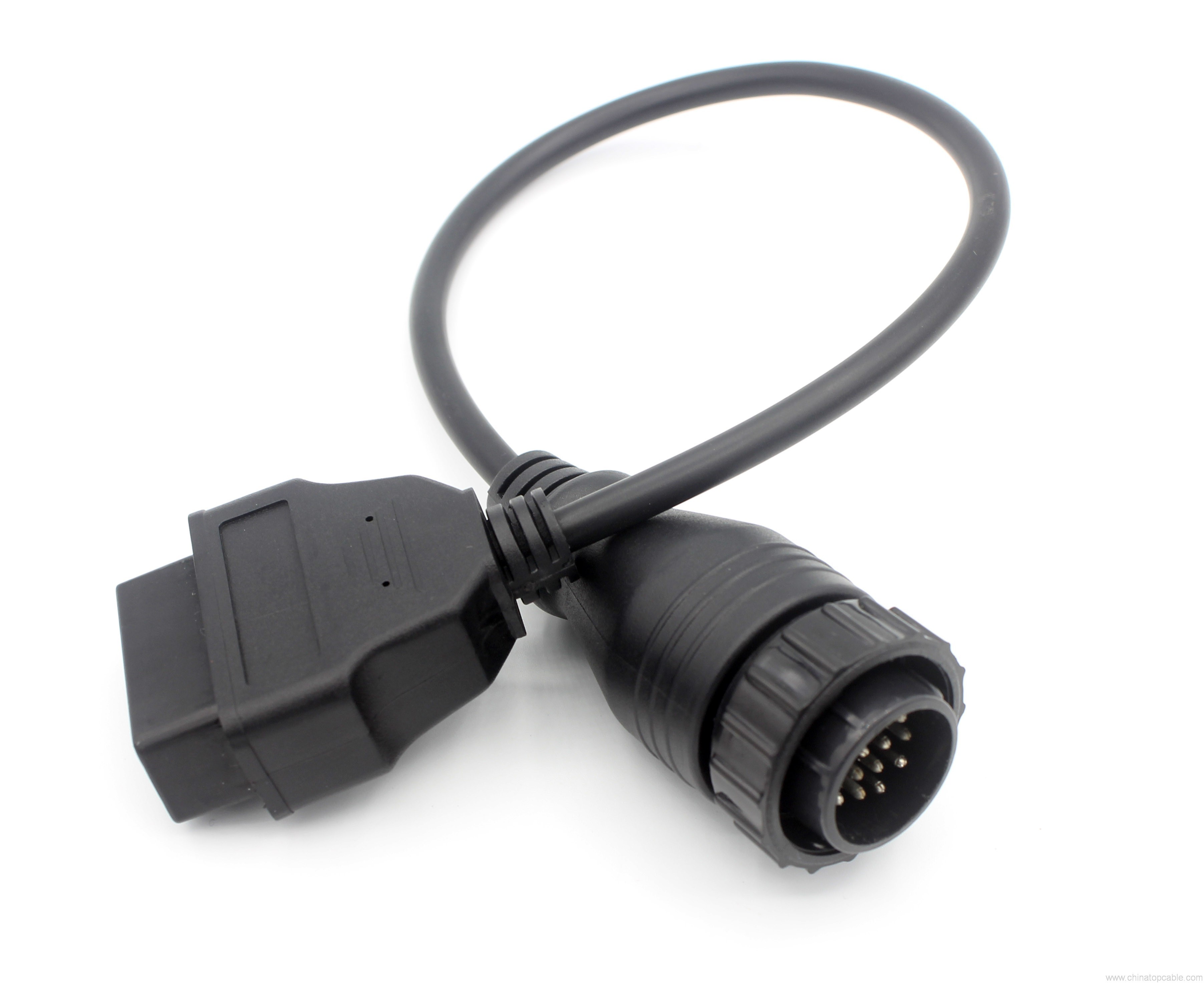 Benz Sprinter 14 Pin To 16 Pin OBD2 OBDII Diagnostic Adapter Connector ...