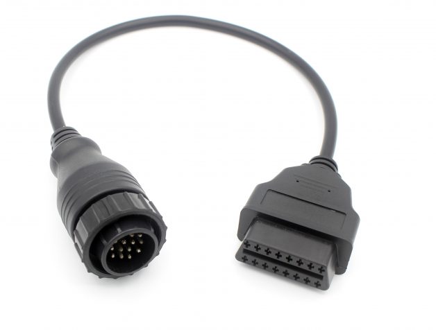Benz Sprinter 14 Pin To 16 Pin OBD2 OBDII Diagnostic Adapter Connector ...