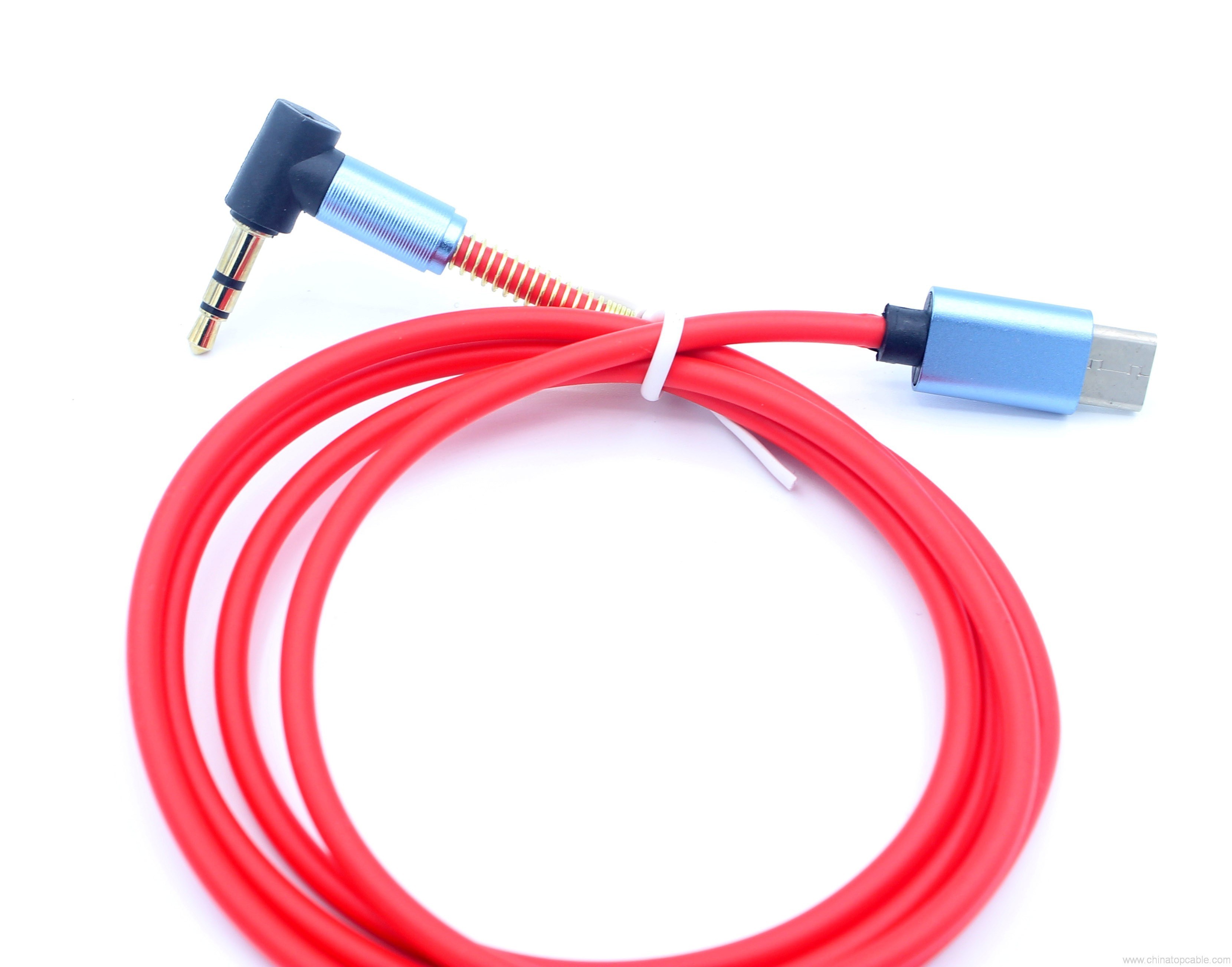 Right Angle 90 Degree USB Type C 3.1 to 3.5mm Headphone Jack Adapter ...