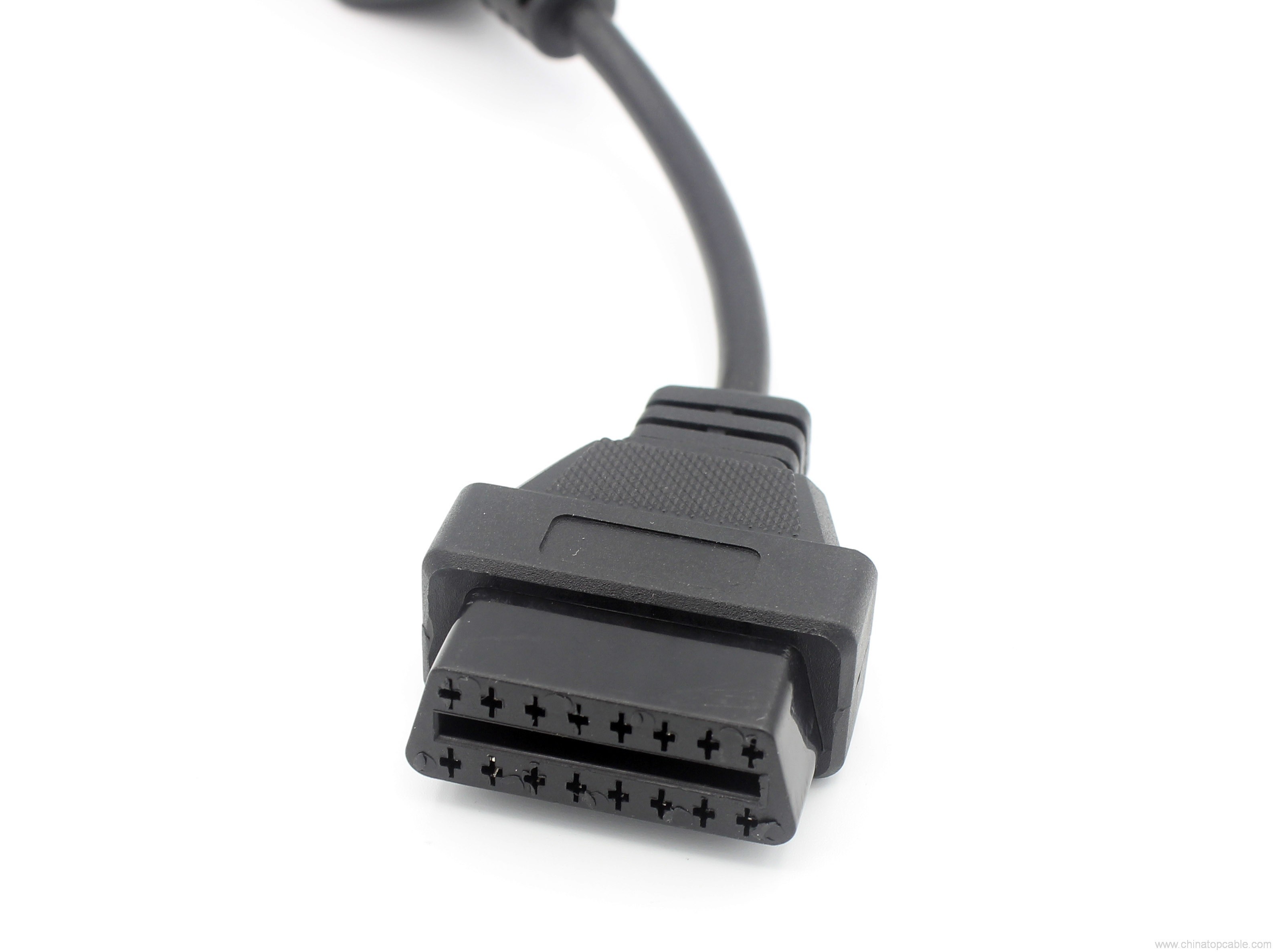 Mazda 17 pin To 16 Pin OBD2 OBDII Diagnostic Adapter Connector Cable ...