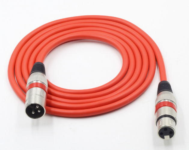 Mic Cable Patch Cords - XLR Male to XLR Female Black Microphone Cables ...