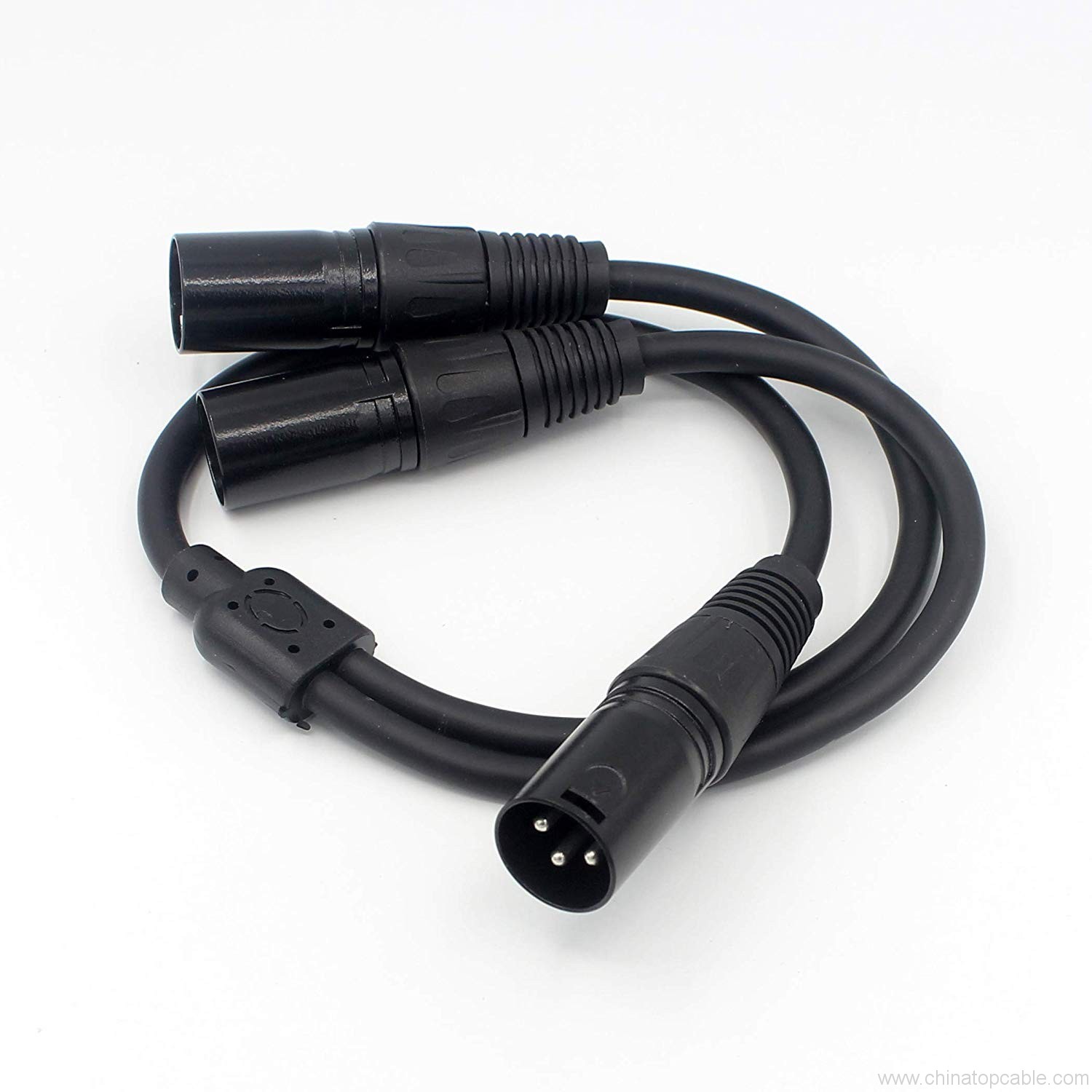1 Macho XLR a doble macho XLR Y Splitter Cable,Cable de micrófono ...