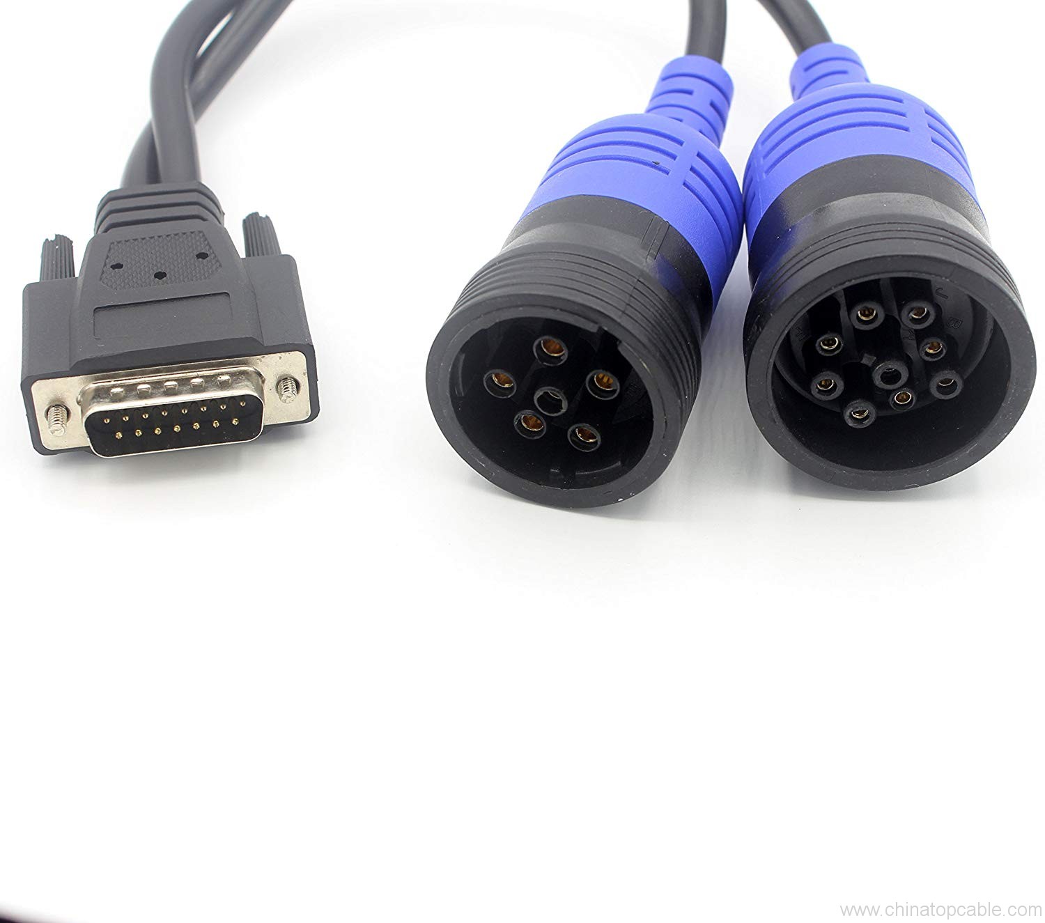 6 And 9 Pin Y Replacement Adapter For Nexiq 125032 Usb Link Diesel ...