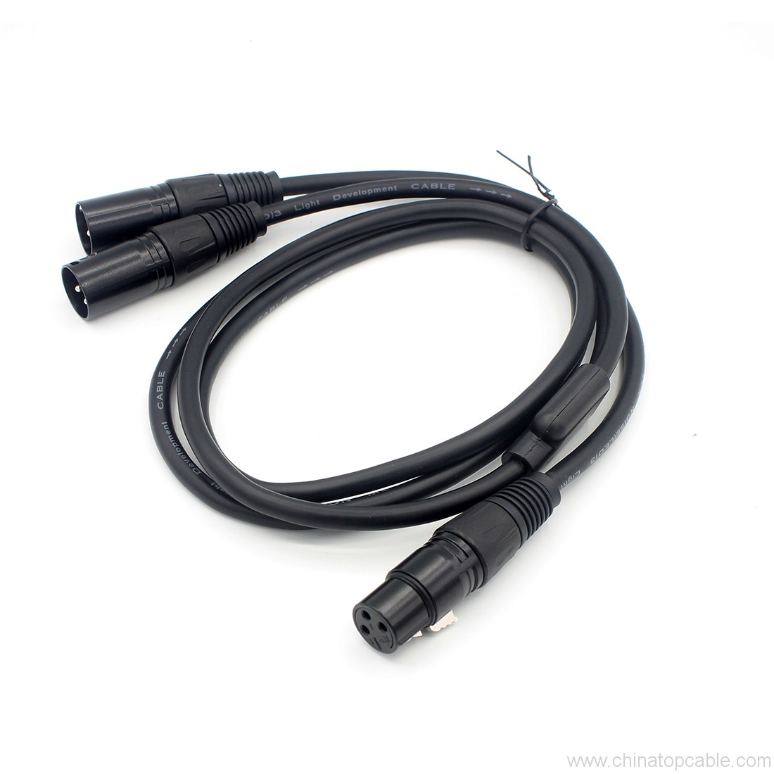 Long XLR To Dual XLR Y Splitter Cable,Microphone Lead/Combiner Y Cable ...