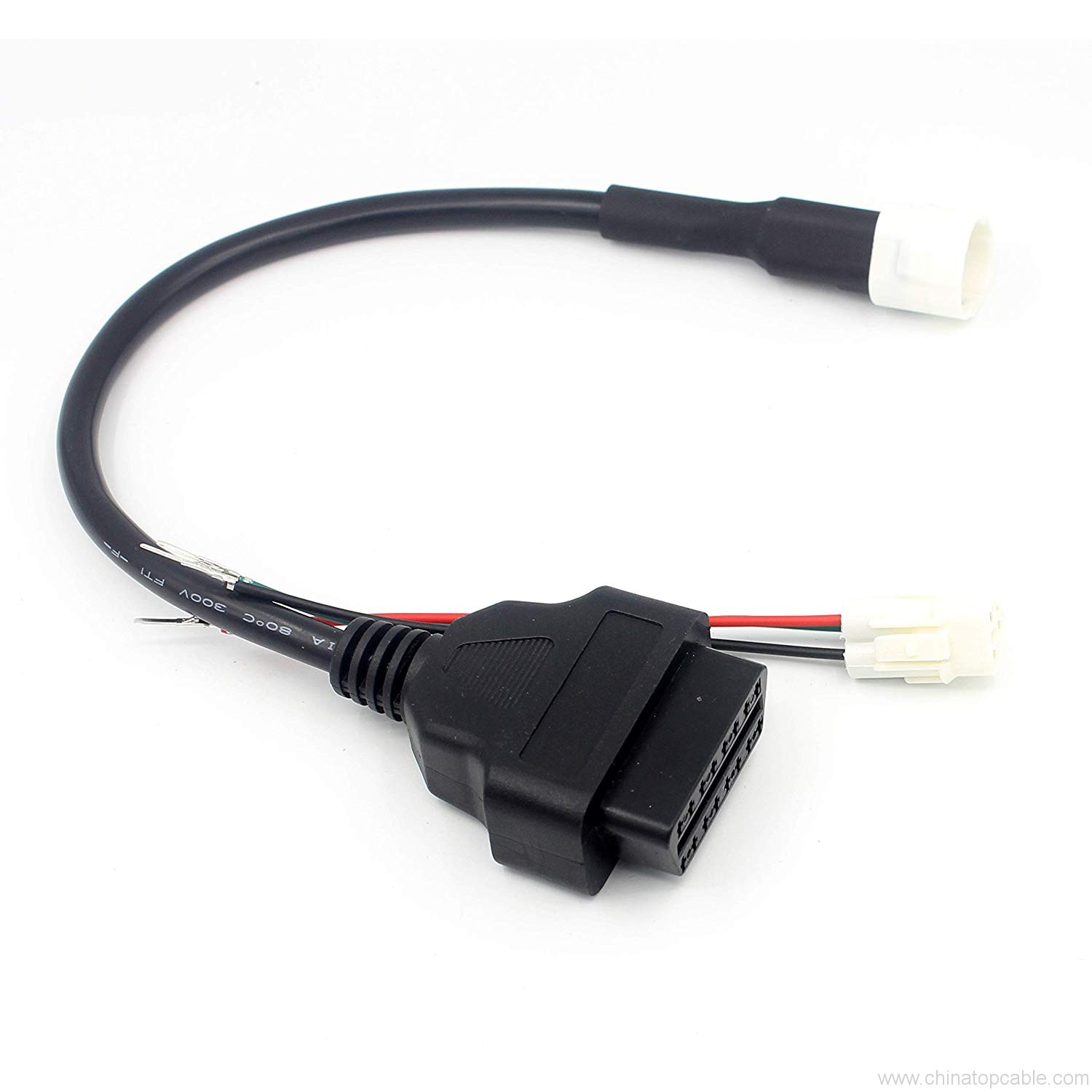 Motobike Interface to OBD 16 Pin Diagnostor Adapter Connector Cable for ...
