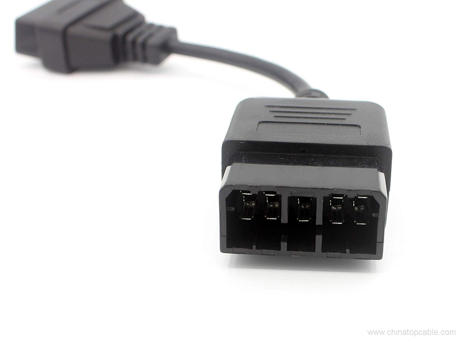 OBD 9 ปักหมุด OBDII 16 สายเชื่อมต่ออะแดปเตอร์ pin 9 รหัสผ่านสำหรับ ...