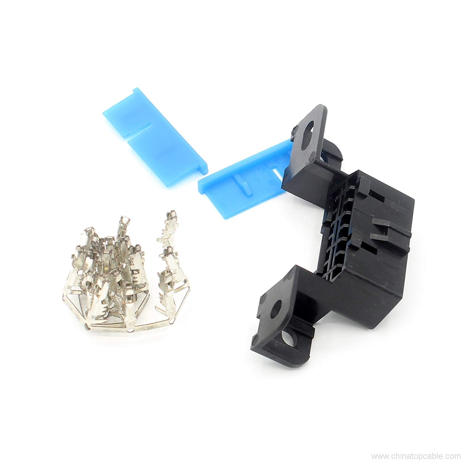 OBD II J1962 Female Replacement Connector With 16 Female Wire Sockets ...