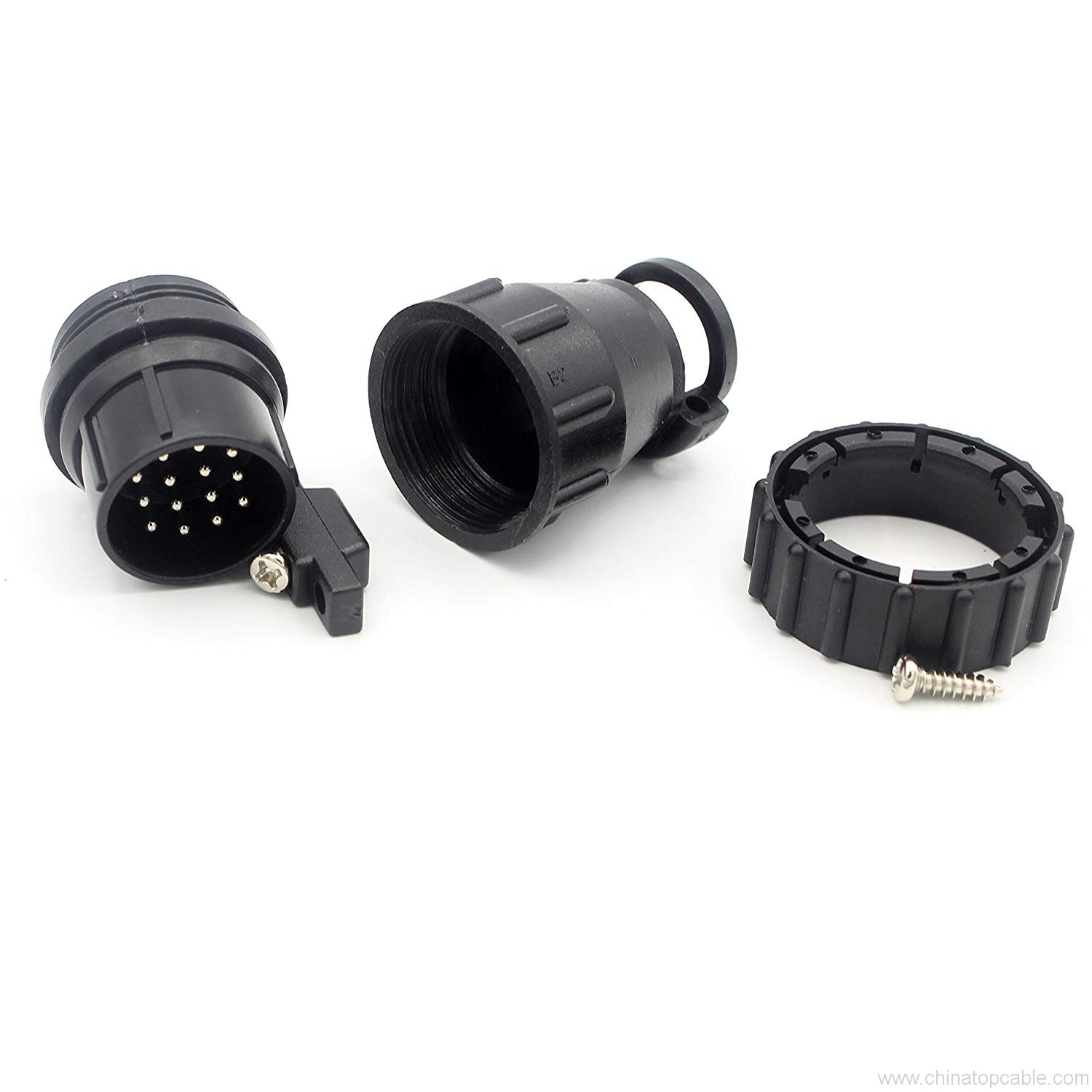 Replacement Connector Adapter For Benz Truck 14 Pin Cable & Scanner DIY ...