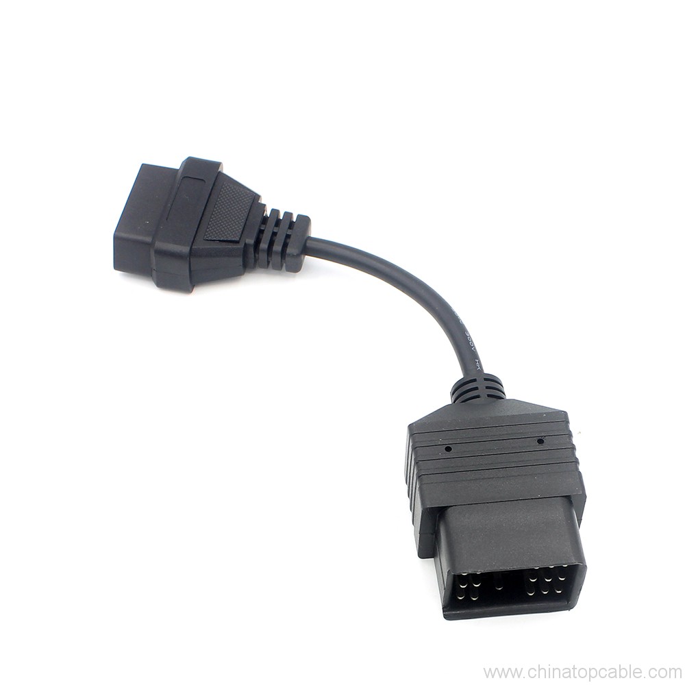 Carru Vechju 17 Pin à OBD II 16 Pin Adattatore Cable Connector per ...