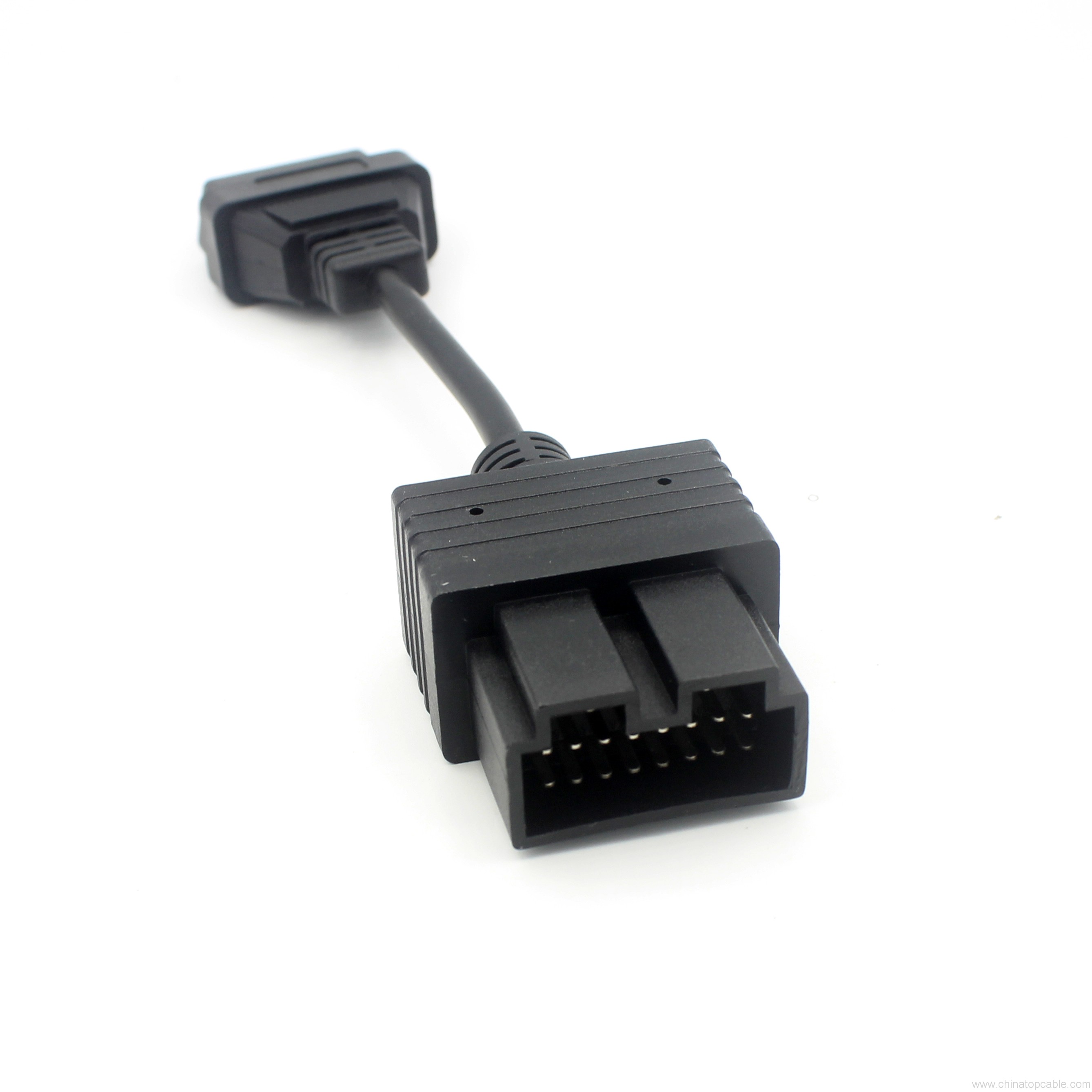 Old Car 20 Pin to OBD II 16 Pin Adapter Connector Cable for KIA Auto ...