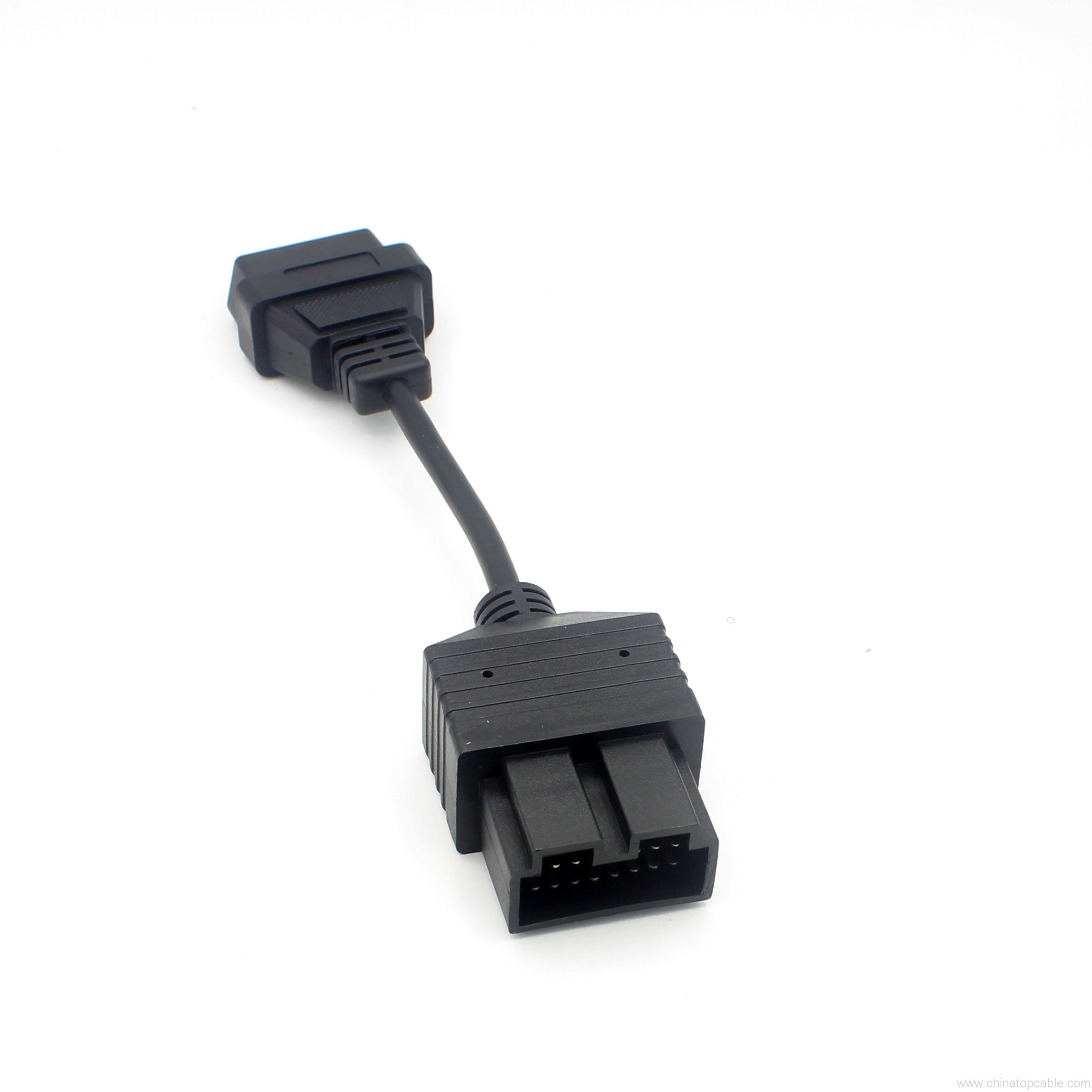 Old Car 20 Pin to OBD II 16 Pin Adapter Connector Cable for KIA Auto ...